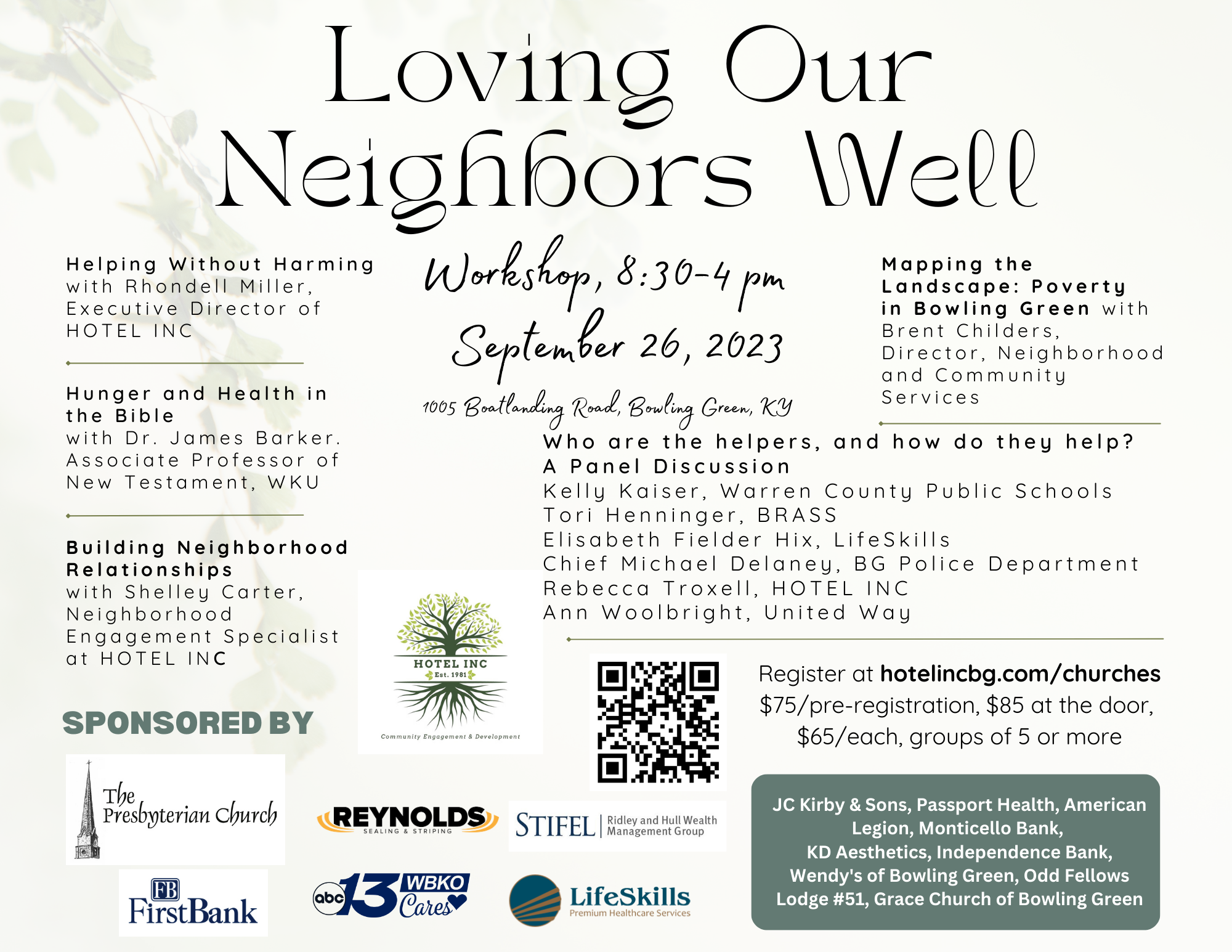 HOTEL INC | Church Resources